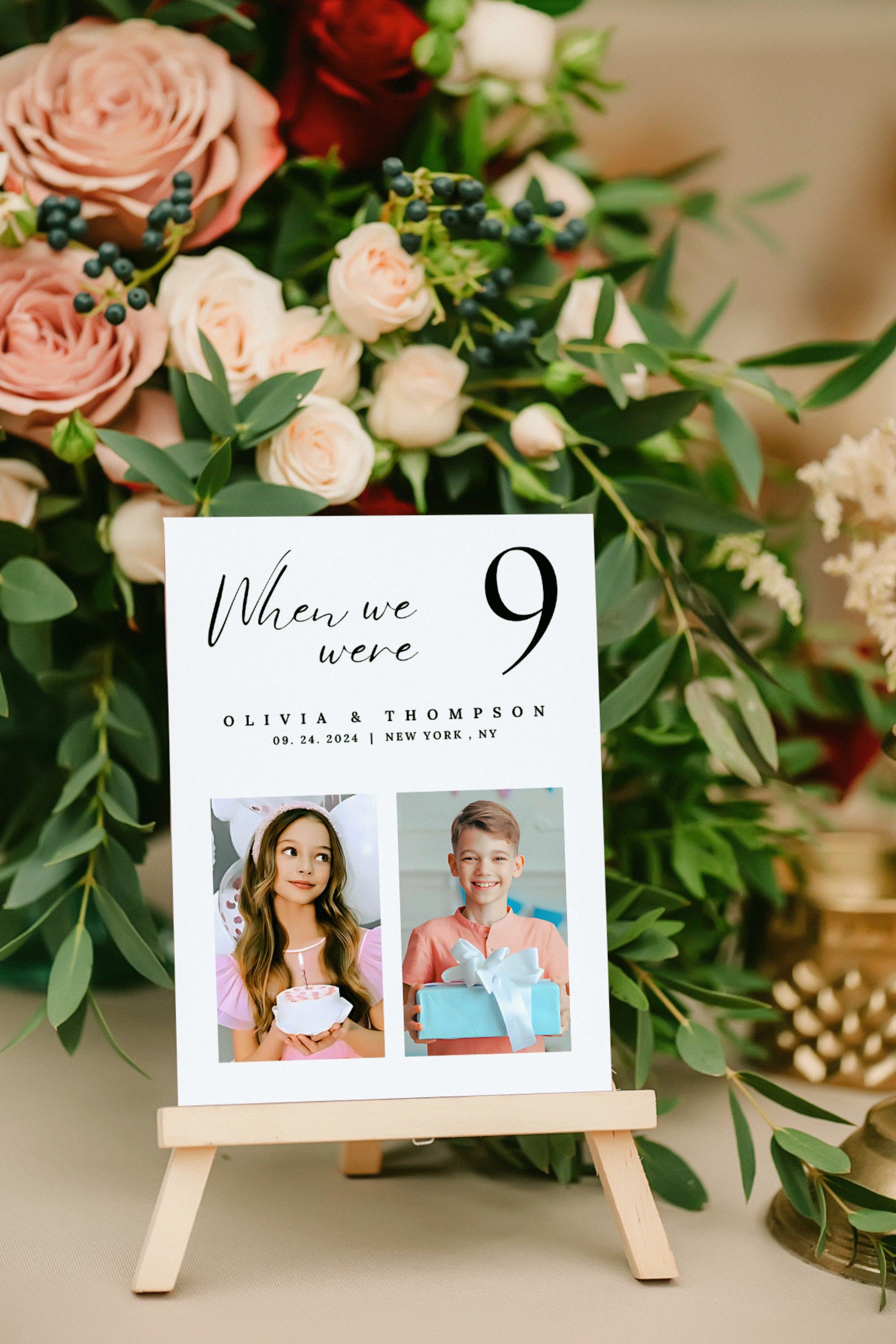 When We Were Age Table Numbers